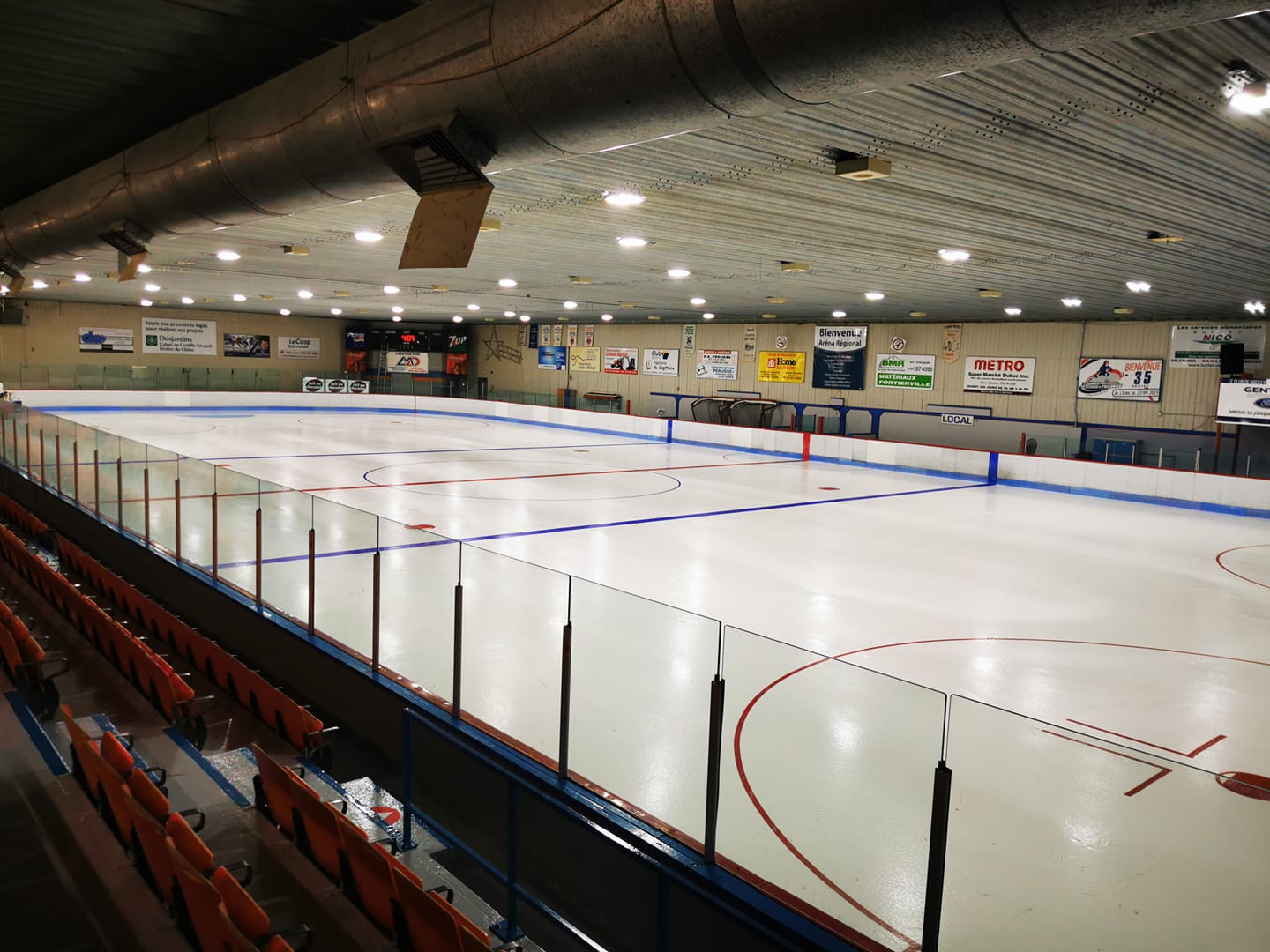 Informations Générales des Arénas | Horaire | Location